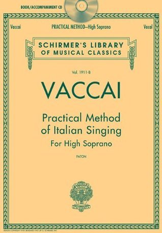 Vaccai: Practical Method of Italian Singing - High Soprano (Book/Online ...