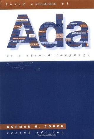 Ada as A Second Language by Norman Cohen | Goodreads