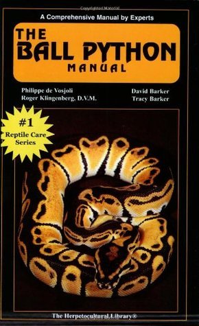 Ball Python Manual by Philippe De Vosjoli | Goodreads