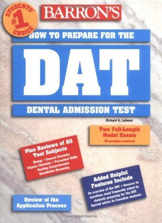 How to Prepare for the Dental Admissions Test (BARRON'S HOW TO PREPARE ...