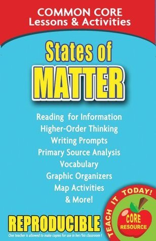 States of Matter: Common Core Lessons & Activities by Carole Marsh ...