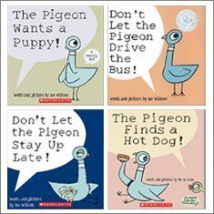 Pigeon Pack (4 Book Set) (The Pigeon Finds a Hot Dog!; Don't Let Pigeon ...