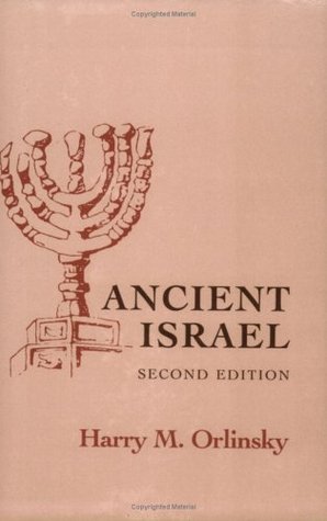 Ancient Israel by Harry M. Orlinsky | Goodreads