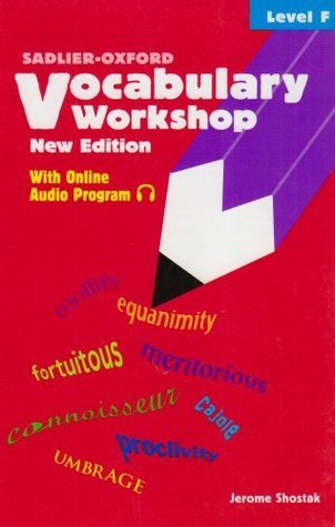 Vocabulary Workshop: Level F by Jerome Shostak | Goodreads