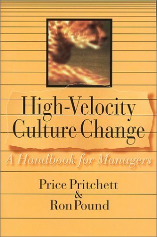 High Velocity Culture Change: A Handbook for Managers by Price ...