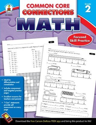 Carson Dellosa | Common Core Connections Math Workbook | 2nd Grade ...