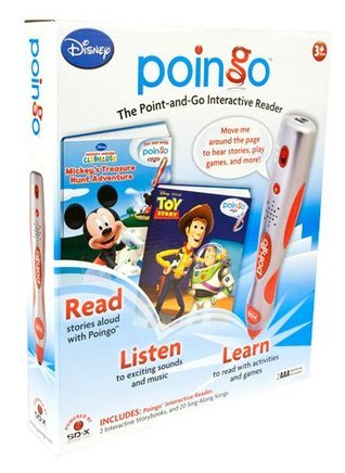Poingo Interactive Reader with Mickey Mouse Clubhouse and Toy Story ...