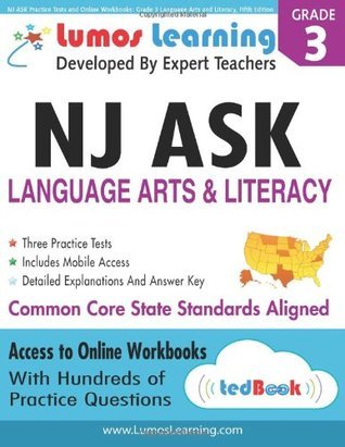 NJ ASK Practice Tests and Online Workbooks: Grade 3 Language Arts and ...