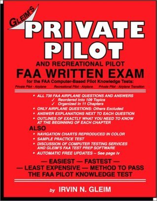 Private Pilot FAA Written Exam by irvin-n-gleim | Goodreads