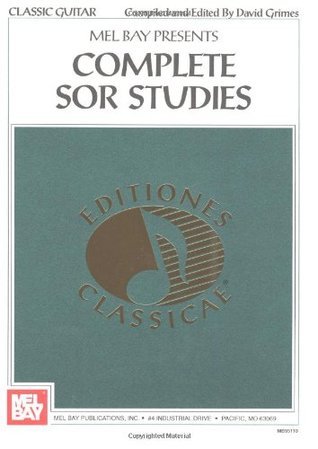 Mel Bay Complete Sor Studies for Guitar by David Grimes | Goodreads