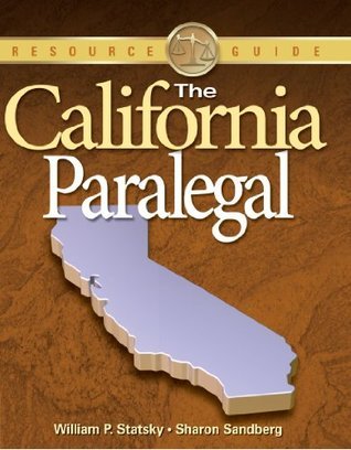 The California Paralegal by William P. Statsky | Goodreads