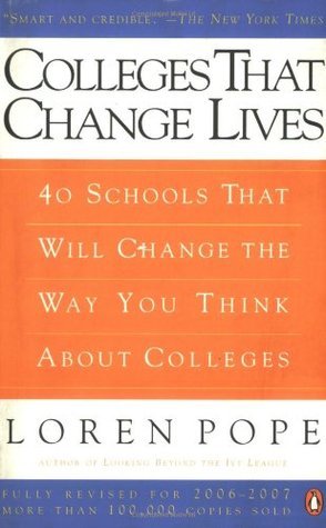 Colleges That Change Lives: 40 Schools That Will Change the Way You ...