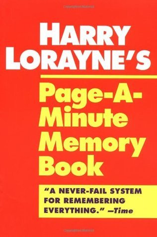 Harry Lorayne's Page-a-Minute Memory Book by Harry Lorayne | Goodreads