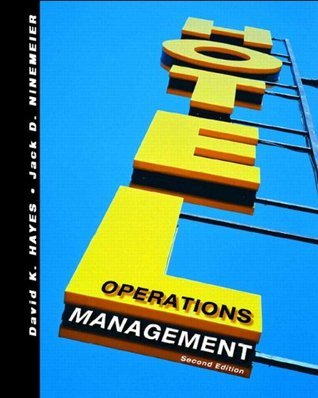 Hotel Operations Management by David K. Hayes | Goodreads