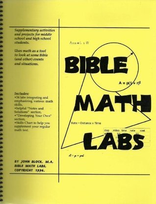 Bible Math Labs by John Block | Goodreads