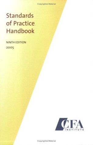 Standards of Practice Handbook by CFA Institute | Goodreads