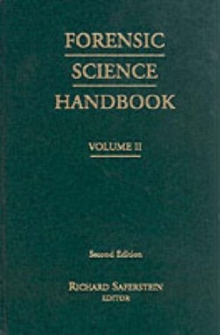 Forensic Science Handbook, Volume 2 by Richard Saferstein | Goodreads