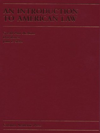 An Introduction to American Law by Gerald Paul McAlinn | Goodreads
