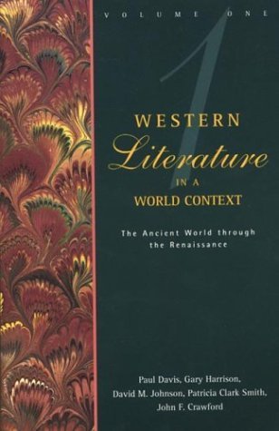 Western Literature in a World Context, Vol. 1: The Ancient World ...