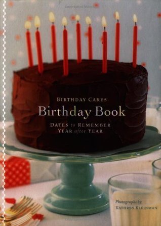 Birthday Cakes Birthday Book: Dates to Remember Year after Year by ...