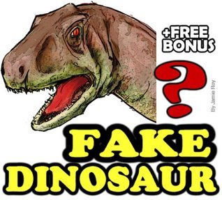 Fake Dinosaurs: A Kids' Learn to Read Book with Amazing Facts and Large ...