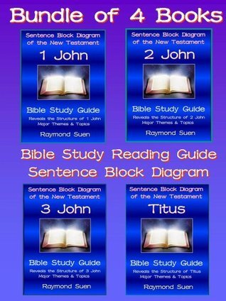 Bundle of 4 Books - 1 John, 2 John, 3 John, Titus - Sentence Block ...