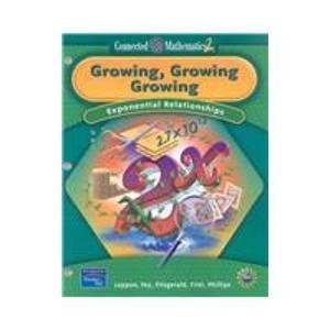 Growing, Growing, Growing: Exponential Relationships by Glenda Lappan ...