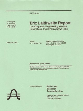 Eric Laithwaite Report by Eric Laithwaite | Goodreads