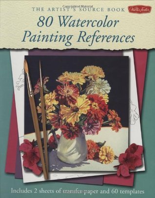 80 Watercolor Painting References: Includes Transfer Paper and ...