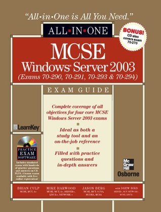 MCSE Windows Server 2003 All-in-One Exam Guide by Jason Berg | Goodreads
