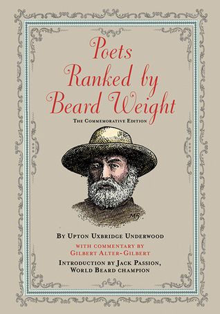 Poets Ranked by Beard Weight: The Commemorative Edition by Upton ...