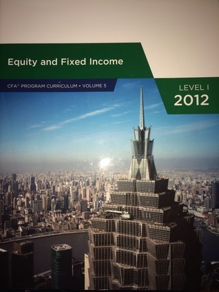 Equity and Fixed Income by CFA Institute | Goodreads