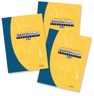 Saxon Math 5/4 Homeschool: Complete Kit 3rd Edition: 3rd Edition by ...