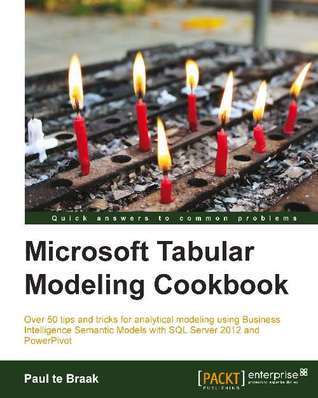 Microsoft Tabular Modeling Cookbook by Paul Te Braak | Goodreads