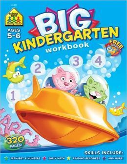 School Zone Big Kindergarten Workbook: 320 Pages, Early Reading and ...