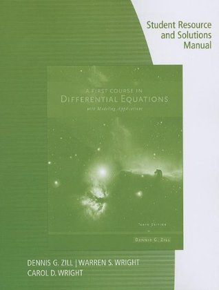 A First Course in Differential Equations with Modeling Applications ...