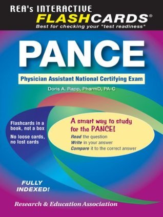 PANCE (Physician Assistant Nat. Cert Exam) Flashcard Book by Doris Rapp ...