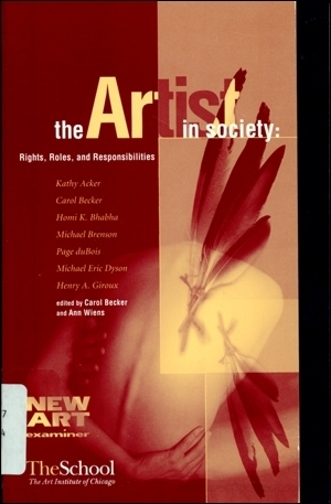 The Artist in Society: Rights, Roles & Responsibility by Art Institute ...