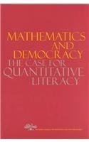 Mathematics and Democracy: The Case for Quantitative Literacy by Lynn ...