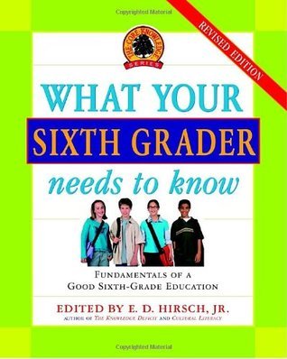 What Your Sixth Grader Needs to Know, Revised Edition by Core Knowledge ...