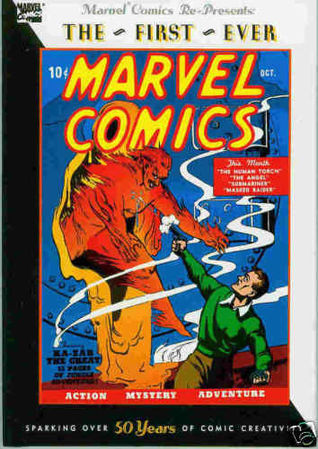 Marvel Comics Re-Presents The First Ever Marvel Comics by Carl Burgos ...