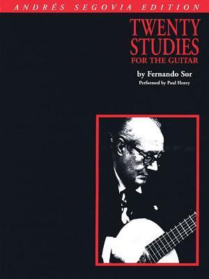 Andres Segovia - 20 Studies for Guitar: Book Only by Ferdinand Sor ...