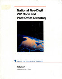 National Five-Digit Zip Code and Post Office Directory 1994, 2 Vols by ...