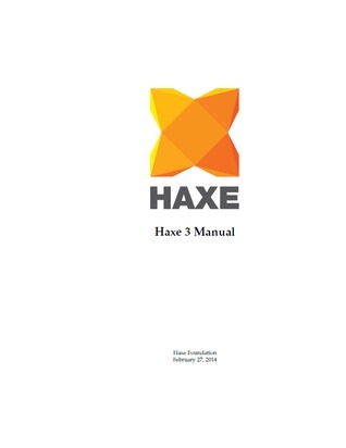 Haxe 3 Manual by Simon Krajewski | Goodreads