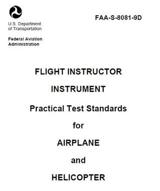 FLIGHT INSTRUCTOR INSTRUMENT Practical Test Standards for AIRPLANE and ...
