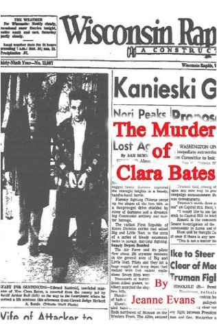 The Murder of Clara Bates by Jeanne Evans | Goodreads