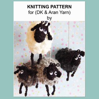 Beth Sheep Lamb Soft Baby Soft Toy Pram Mobile Knitting Pattern by Adel ...