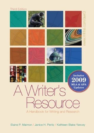 A Writer's Resource: A Handbook for Writing and Research by Elaine P ...