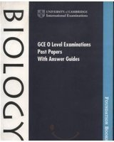 GCE O Level Examination Past Papers with Answer Guides: Biology India ...