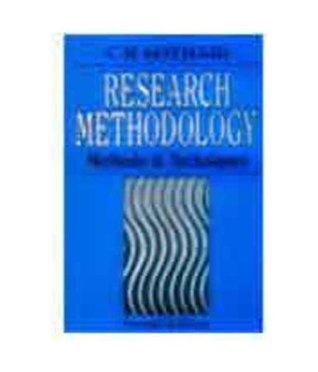 Research Methodology by C.R. Kothari | Goodreads